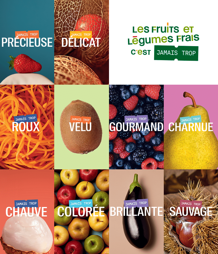 Les fruits et légumes frais, c’est jamais trop - Interfel